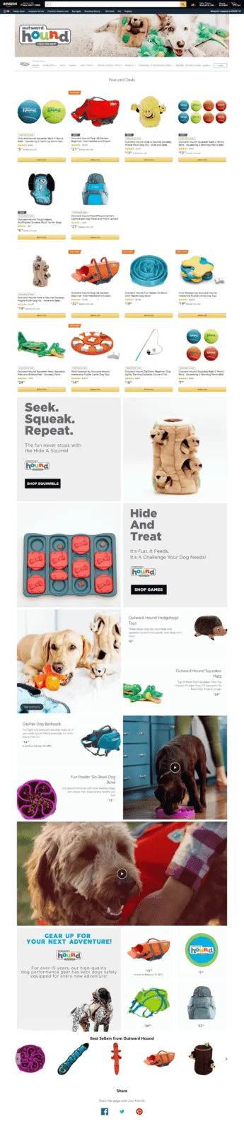 Amazon Brand Store Design Services | storefront design | Amazon Expert